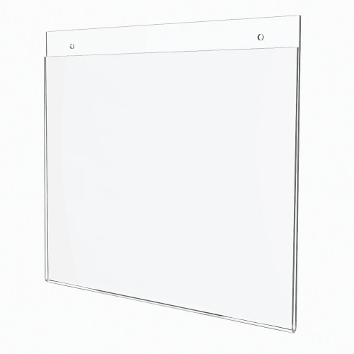 Large Sign Holders 17" W x 11.75" H – Clear Acrylic 5 Pack