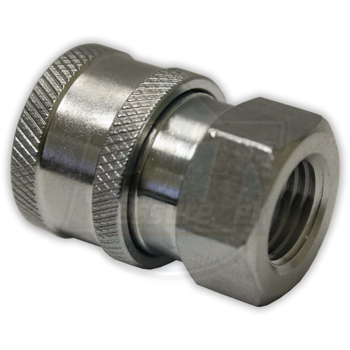 1/4" FPT Standard Stainless Steel Coupler - Pressure Tek