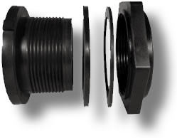 Polypropylene Bulkheads - Pressure Tek