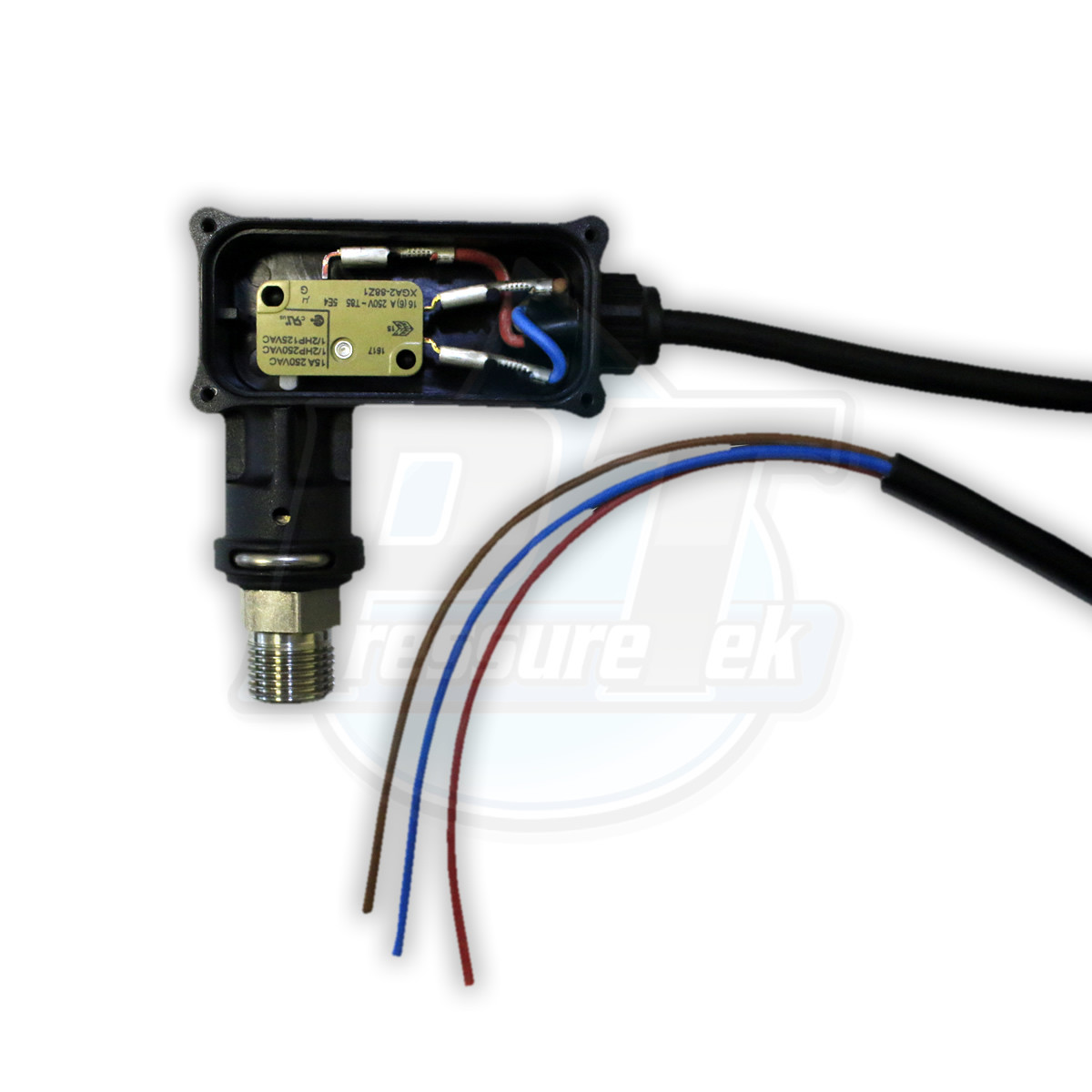 PA Pressure Switch 3/8" MPT - Pressure Tek