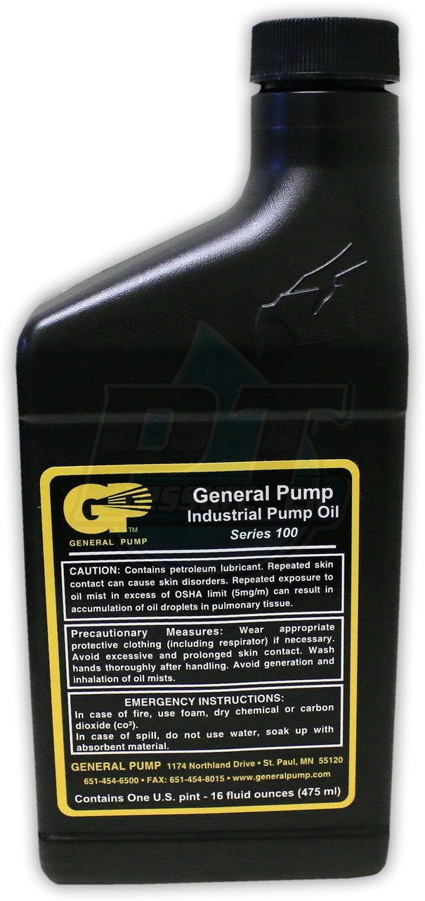 GP Pump Oil - Pressure Tek
