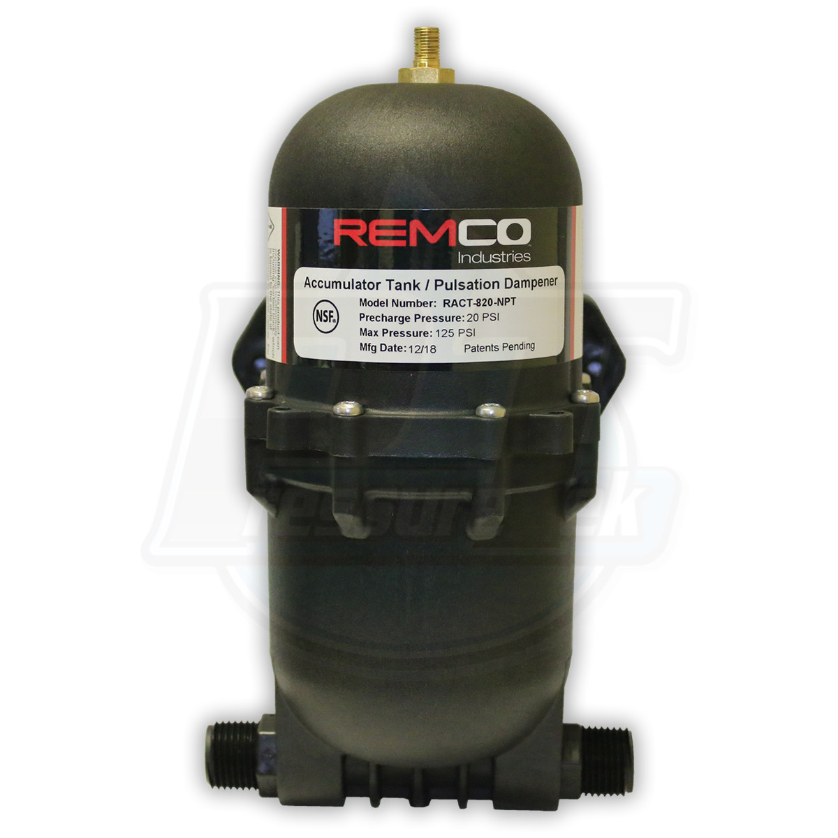 Remco Accumulator Tank Kit - Pressure Tek