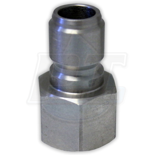 1/2" FPT Standard Stainless Steel QC Plug - Pressure Tek