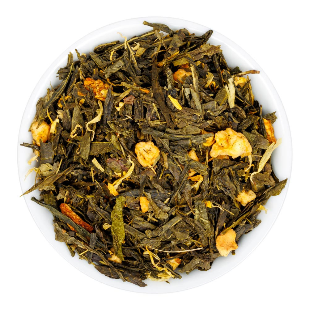 Lemon Meringue Green Loose Leaf Tea | Sweet, Citrusy, & Savory