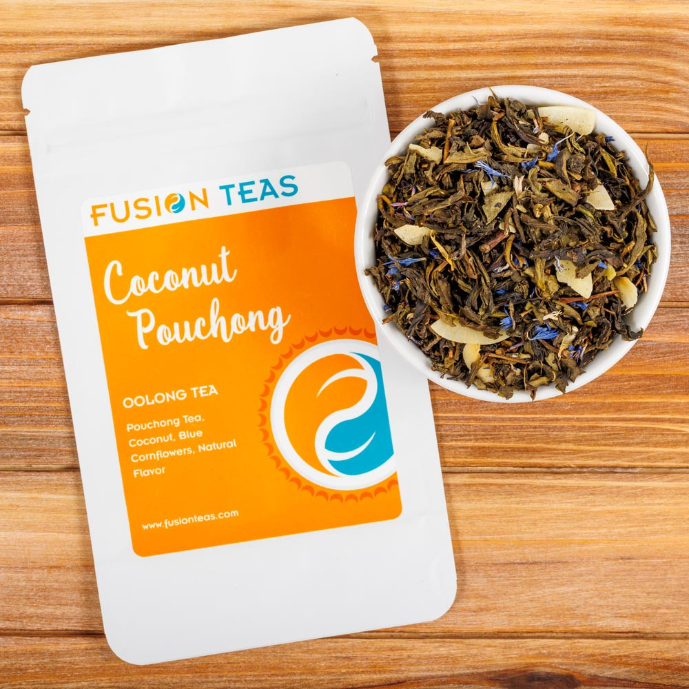 Coconut Pouchong Loose Leaf Oolong Tea - Sweet, Floral, Tropical