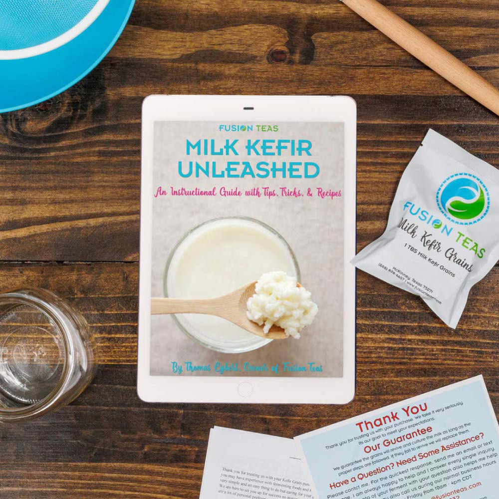 Fresh Milk Kefir Grains - Live Active Starter Cultures