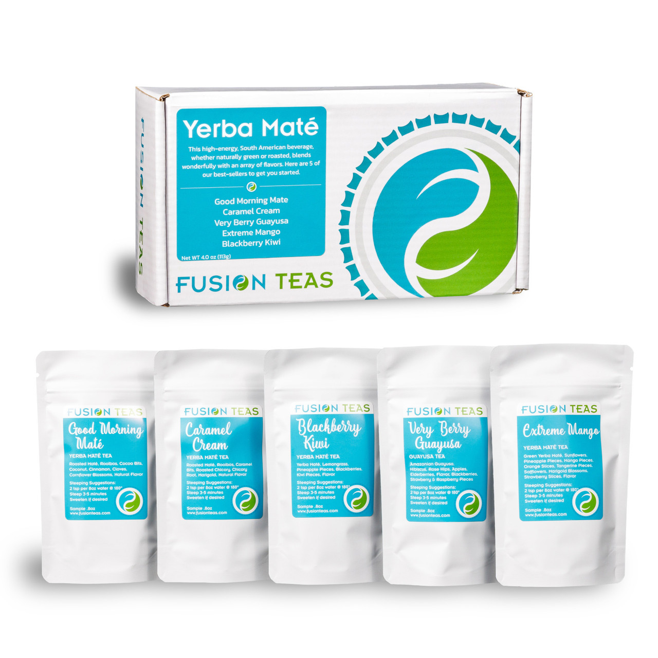 Yerba Mate Tea Sampler Pack - Our Best Selling Premium Teas