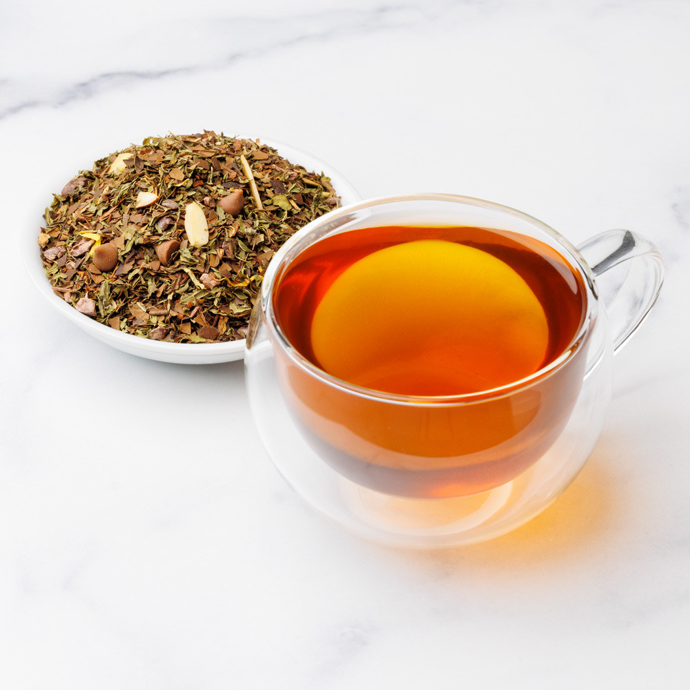 Roasted Cocoa Mint Yerba Mate Loose Leaf Tea - Creamy, Mint-Chocolate, Malt