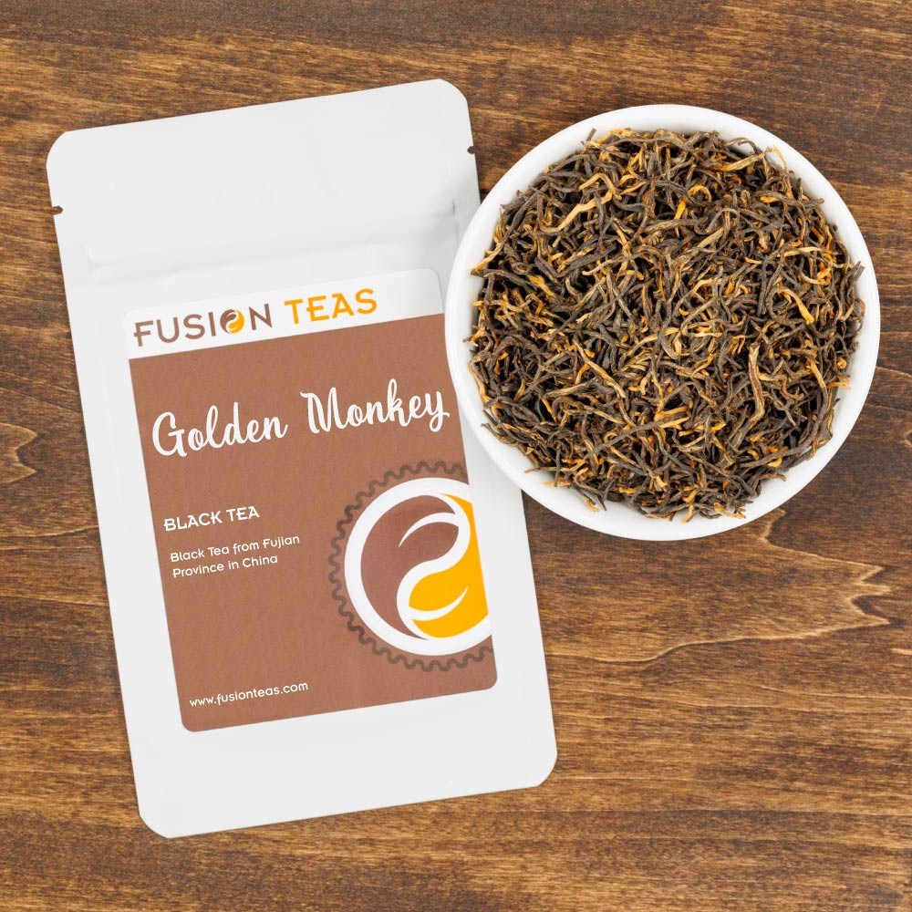 Golden Monkey Black Loose Leaf Tea - From Fujian China