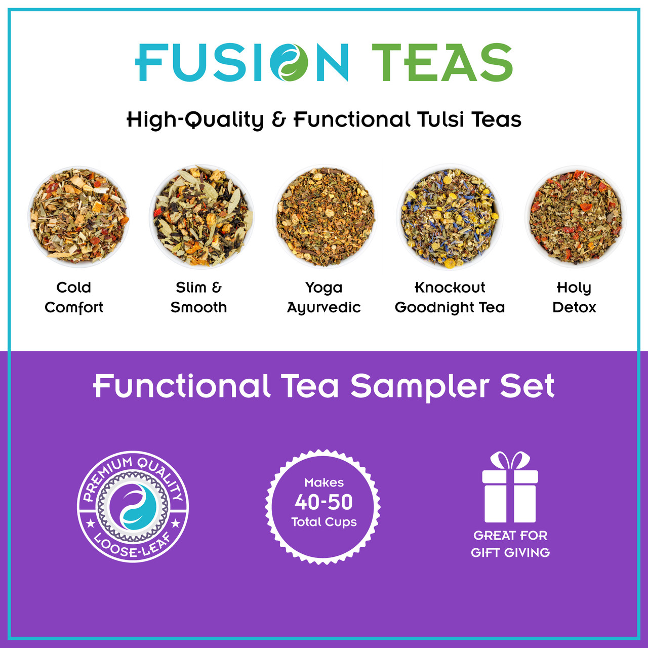 Functional Tea Sampler - Teas That Help You Feel Your Best