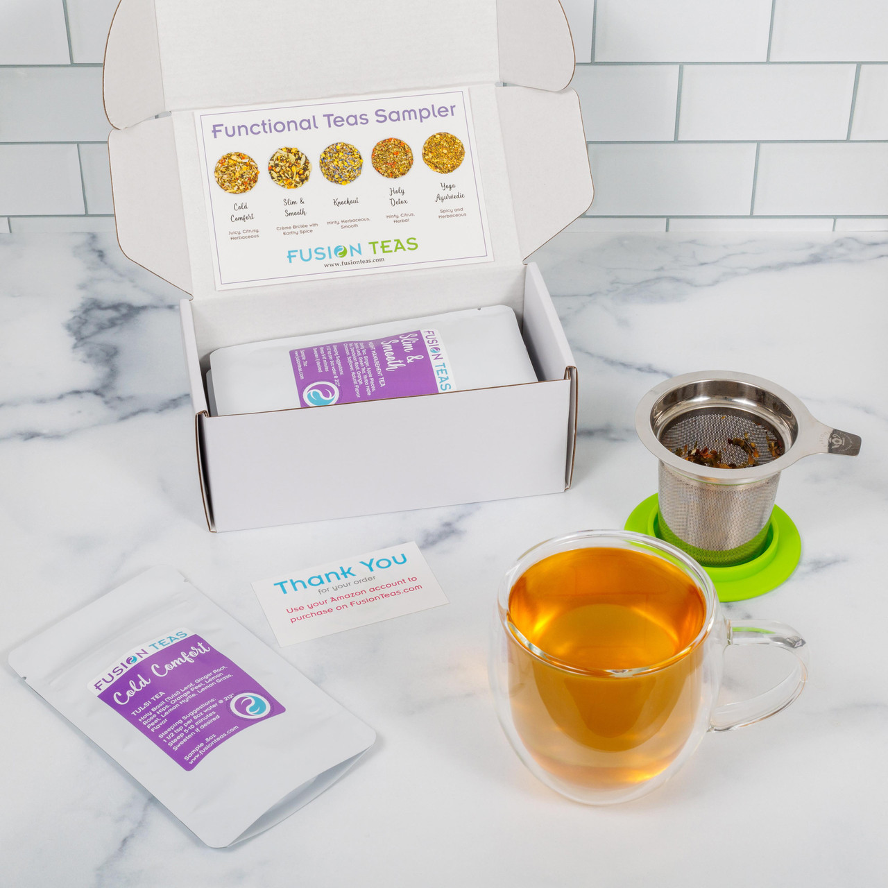 Functional Tea Sampler - Teas That Help You Feel Your Best
