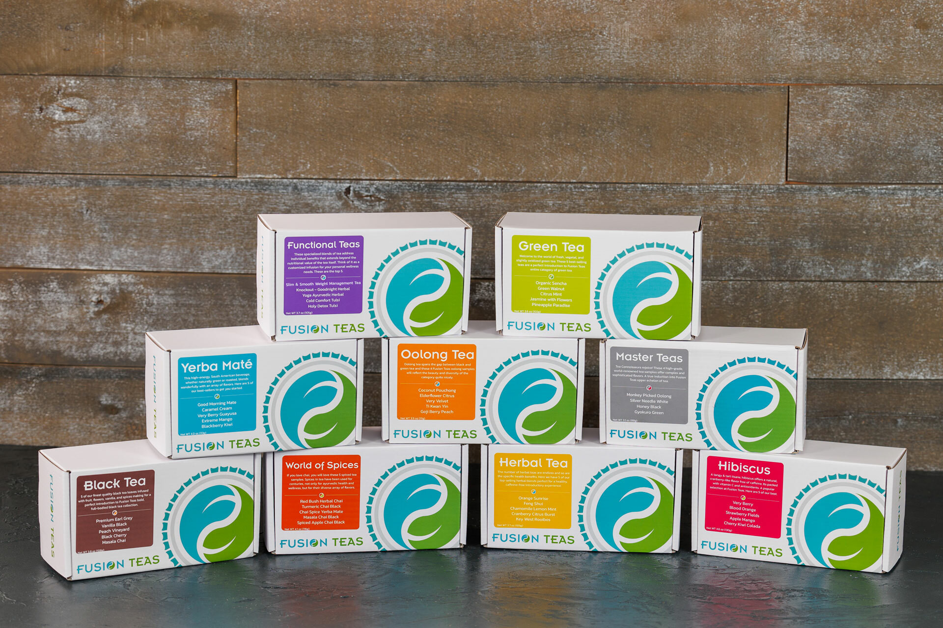 Tea Samplers | Loose Tea Sampler Sets | Fusion Teas