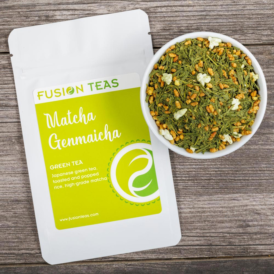 Matcha Genmaicha Green Tea - Loose Leaf