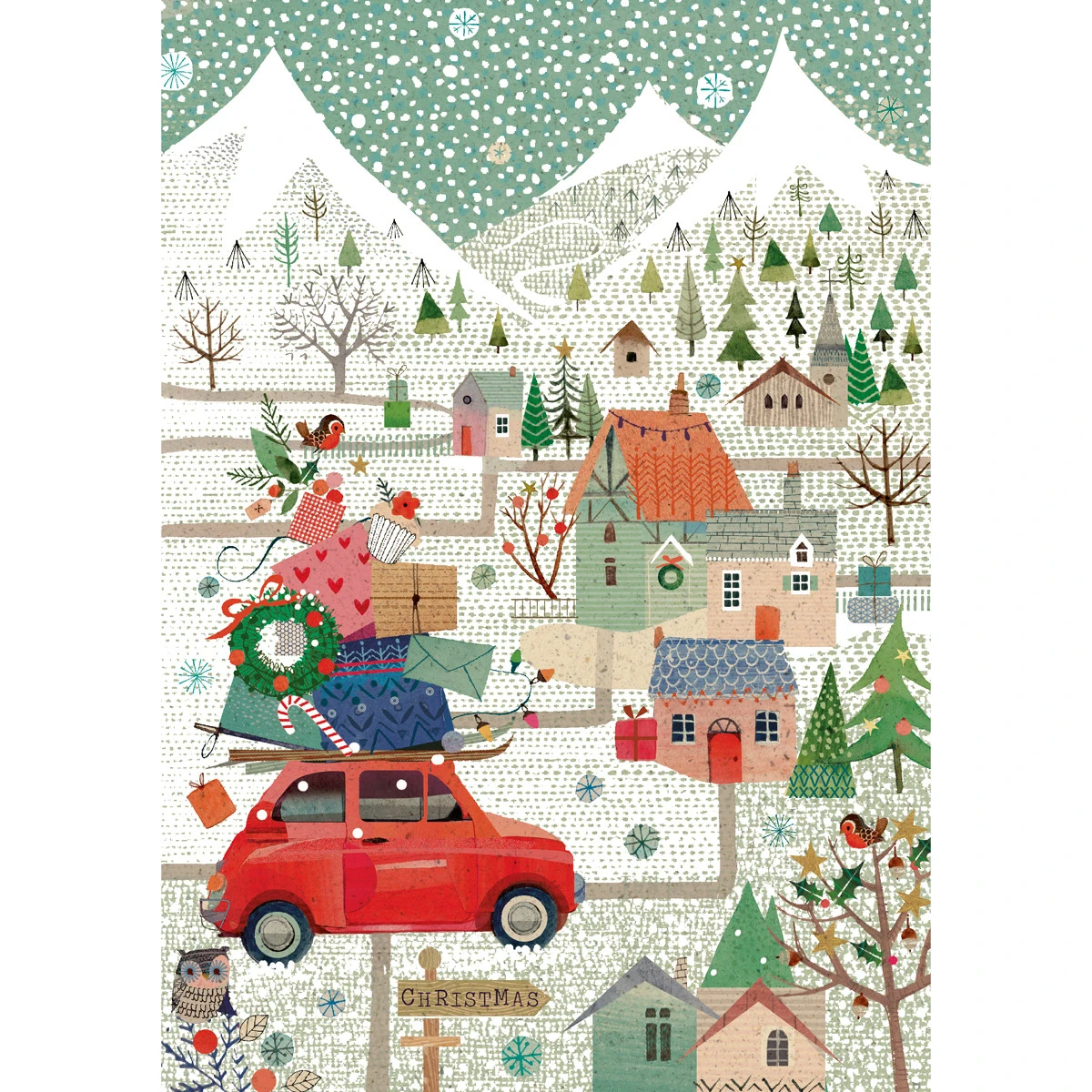 Advent Calendar Card - Home for the Holidays | ScandinavianShoppe