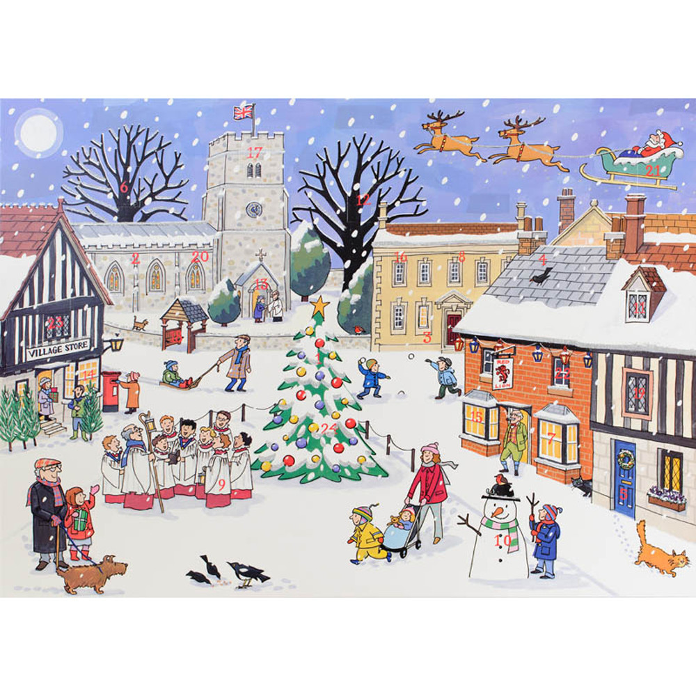 Advent Calendar - Christmas in the Village | ScandinavianShoppe