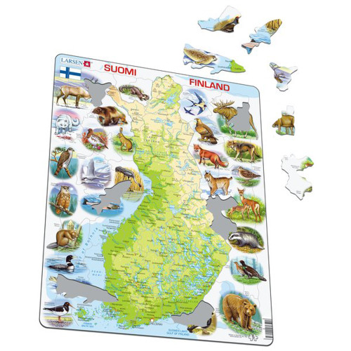 Suomi Finland Puzzle | ScandinavianShoppe