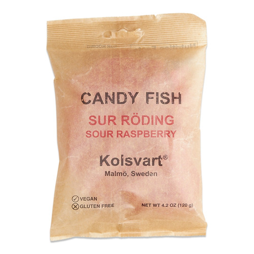 Swedish Fish Gummies - Sour Raspberry | ScandinavianShoppe