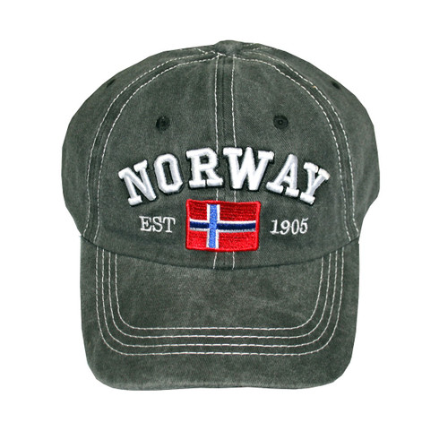 Norway Flag Embroidered Cap/Golf Hat.com - Norway Flag Embroidered Cap ...