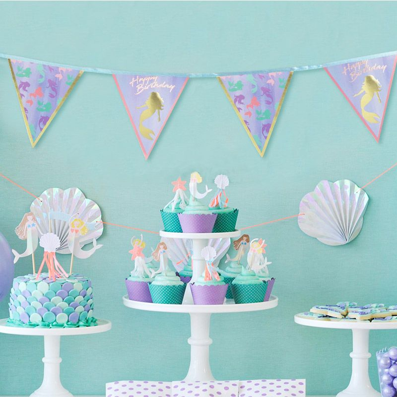 Mermaid Buntings - Discount Party World