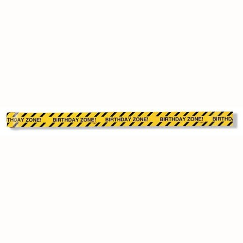 Under Construction Warning Tap 13.7m - Discount Party World