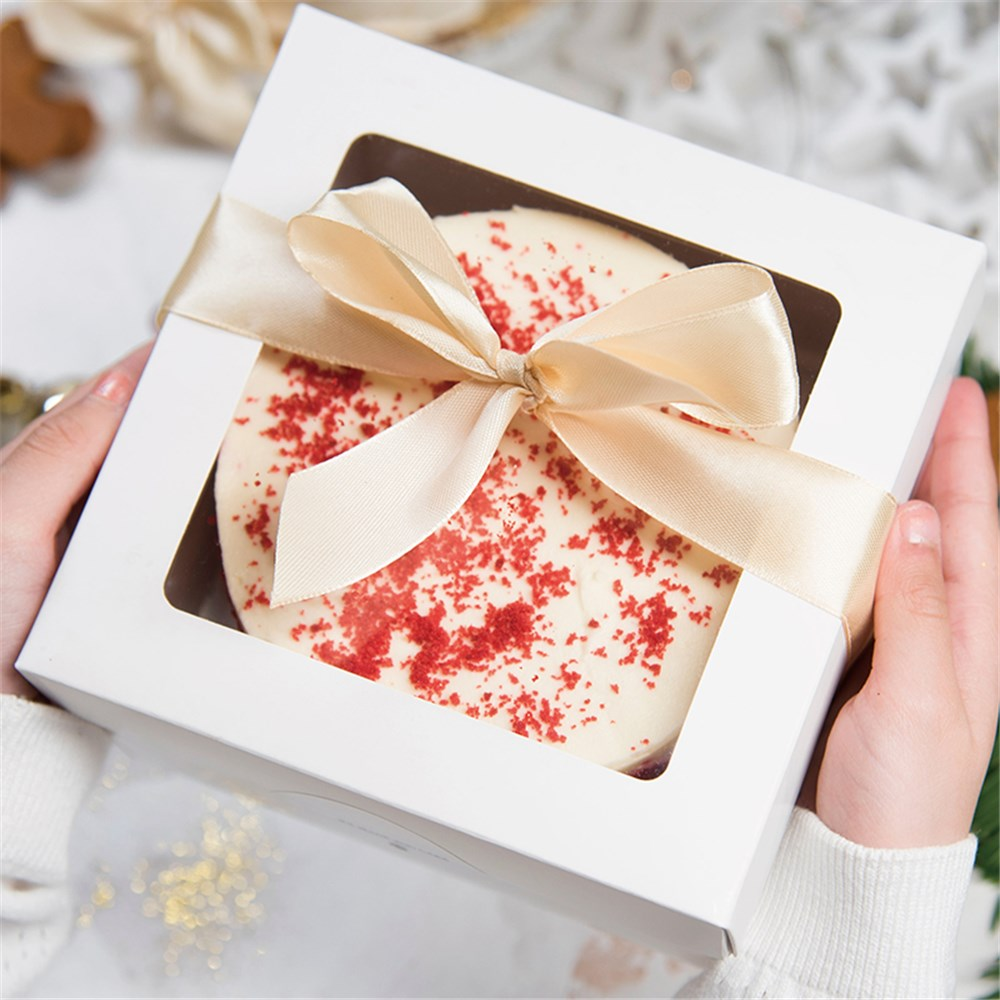 *12X12X6 WHITE CAKE BOX" - Discount Party World
