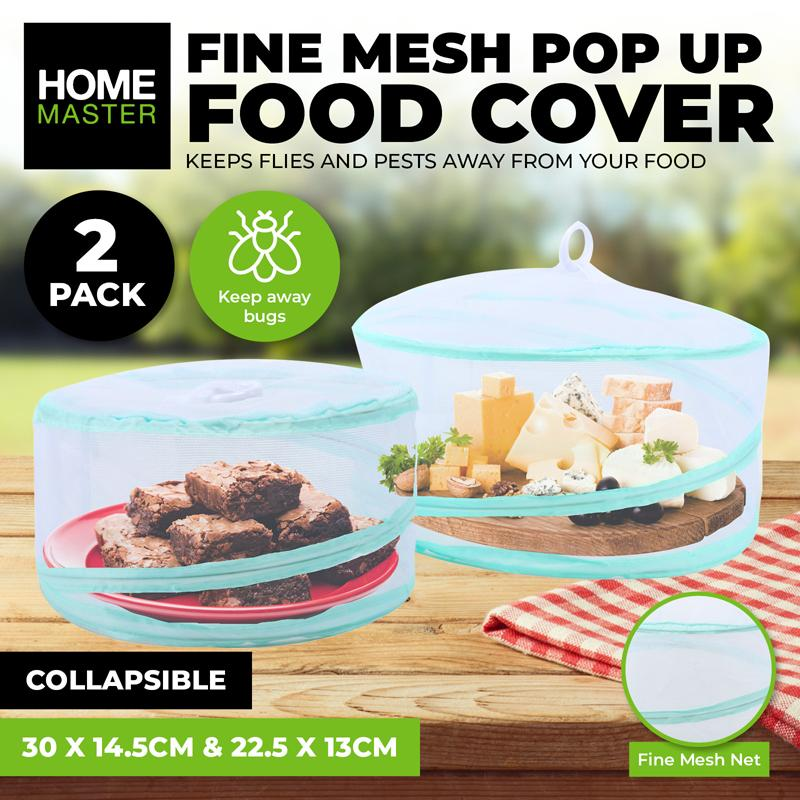 Food Covers Collapsible 2pk (30cm &22.5cm) - Discount Party World