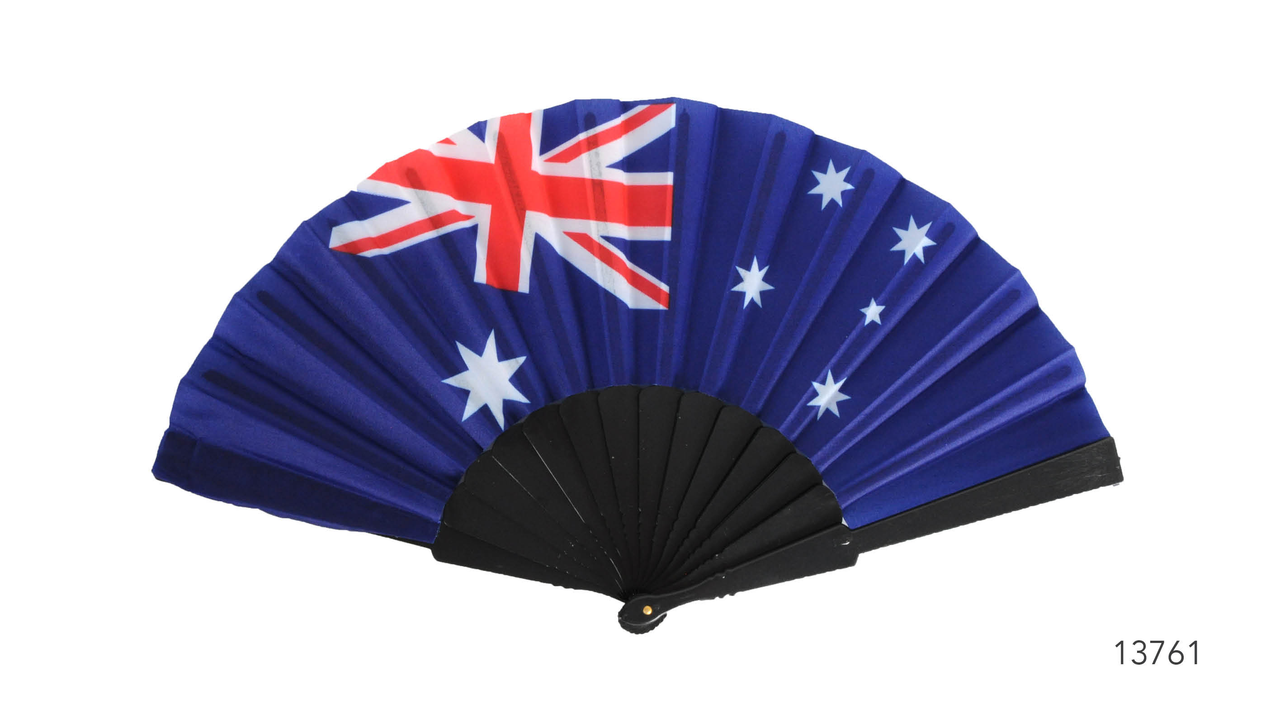 Australian Flag Hand Fan - Discount Party World
