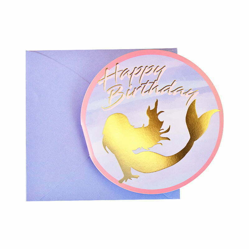 Mermaid Invitation Cards with Envelopes - Discount Party World