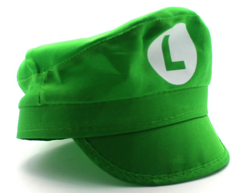 Children Green L Hat - Discount Party World