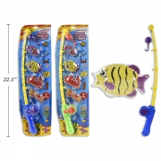 TOY - FISHING GAME 53CM LATCH AND HOOK 4 FISHES - Discount Party World