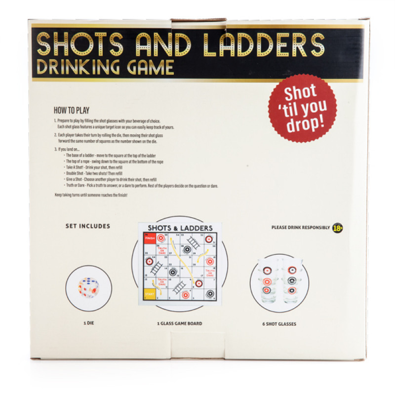 DRINKING GAME SHOTS & LADDERS - Discount Party World
