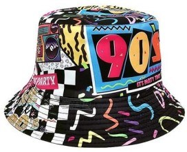 90'S BUCKET HAT - Discount Party World