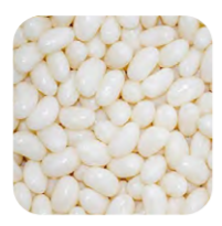 White Jelly Bean - Discount Party World