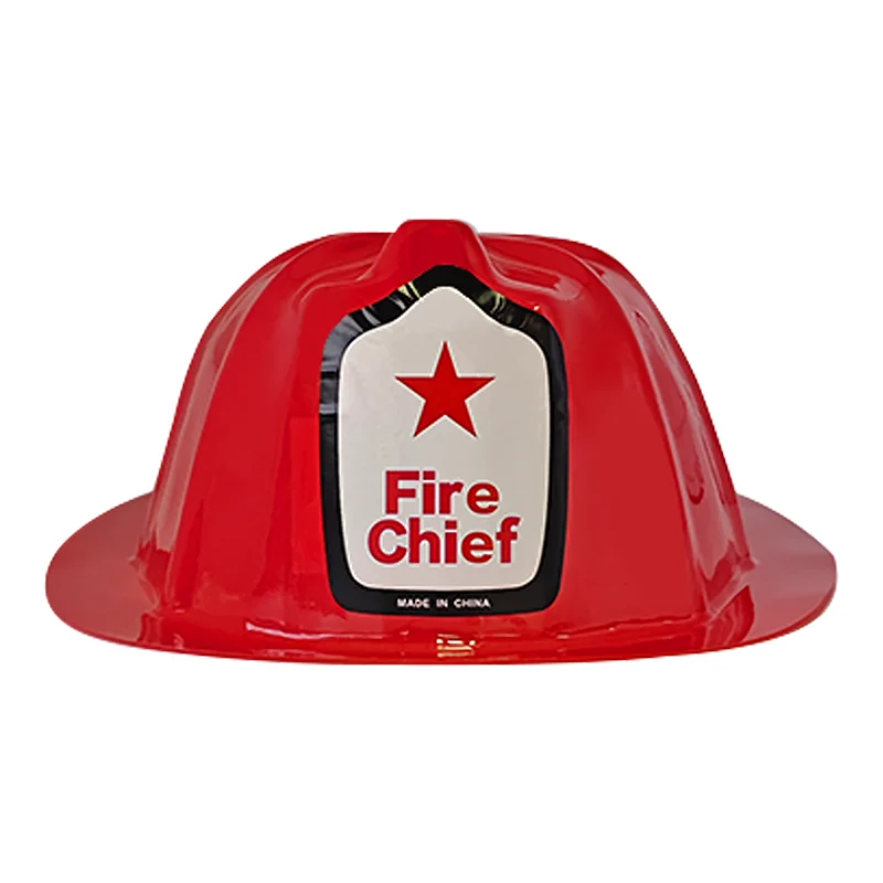 Fire Chief Plastic Hat - Discount Party World