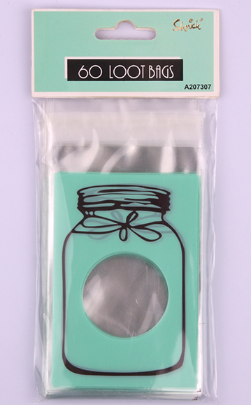 *60pk Mint Loot Bags-7x10cm - Discount Party World