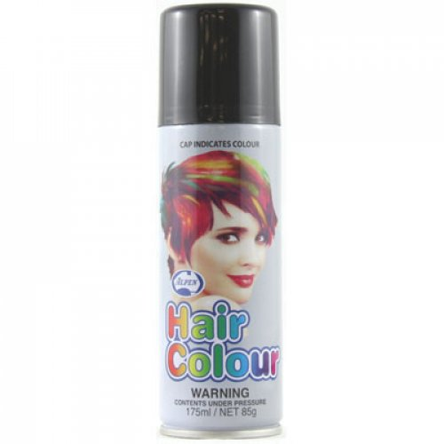 HAIRSPRAY 175ML STD BLACK - Discount Party World