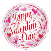 HAPPY VAL DAY 18" FOIL BLN PKG - Discount Party World