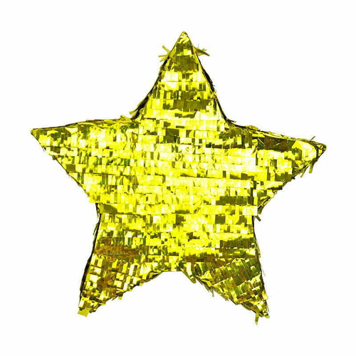 Gold Star Pinata - Discount Party World