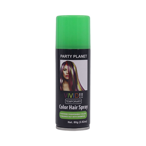 *80G HAIR SPRAY - GREEN - Discount Party World