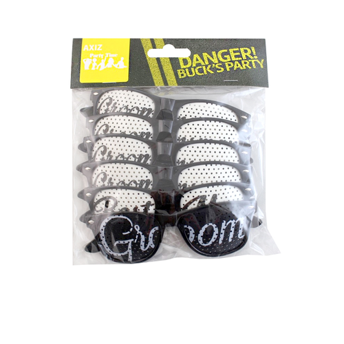 PK/6 BUCKS NIGHT GLASSES - Discount Party World