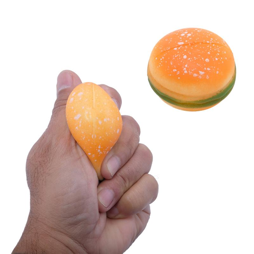 Stress Toy Burger Design 3.2cm x 5cm - Discount Party World