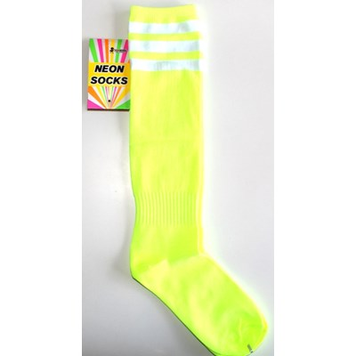 NEON SOCK YELLOW - Discount Party World