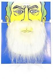 JS Beard White - Discount Party World