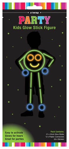 GLOW BOY SUIT 1PK 61PCS - Discount Party World