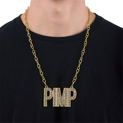 PIMP BLING NECKLACE - Discount Party World