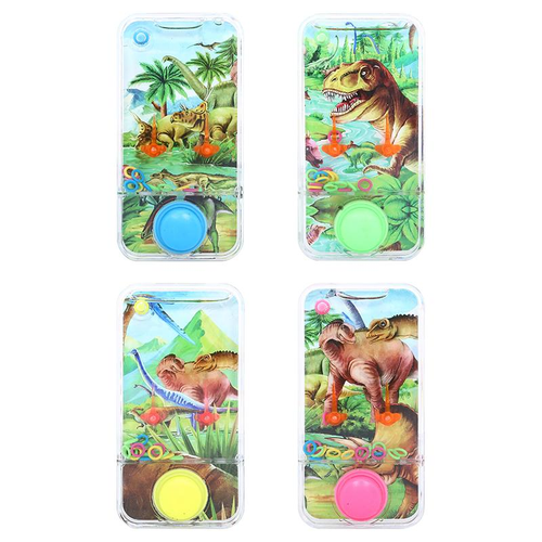 Hand Held Water Skill Game Dinosaur 6cm x 11.8cm x 2cm - Assorted ...