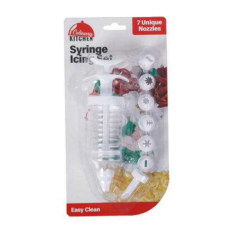 Icing Set Syringe with Nozzles - Discount Party World
