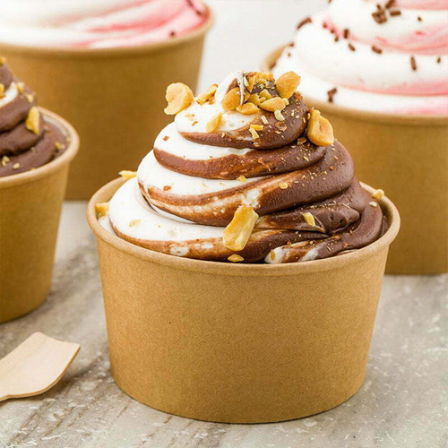 16oz KRAFT PAPER TUBS 12pk - Discount Party World
