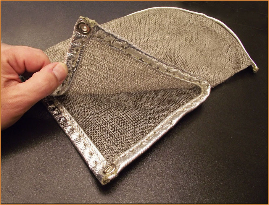 Double Layer Stainless Steel Mesh Mitt Cover - Silver Needle Inc.™