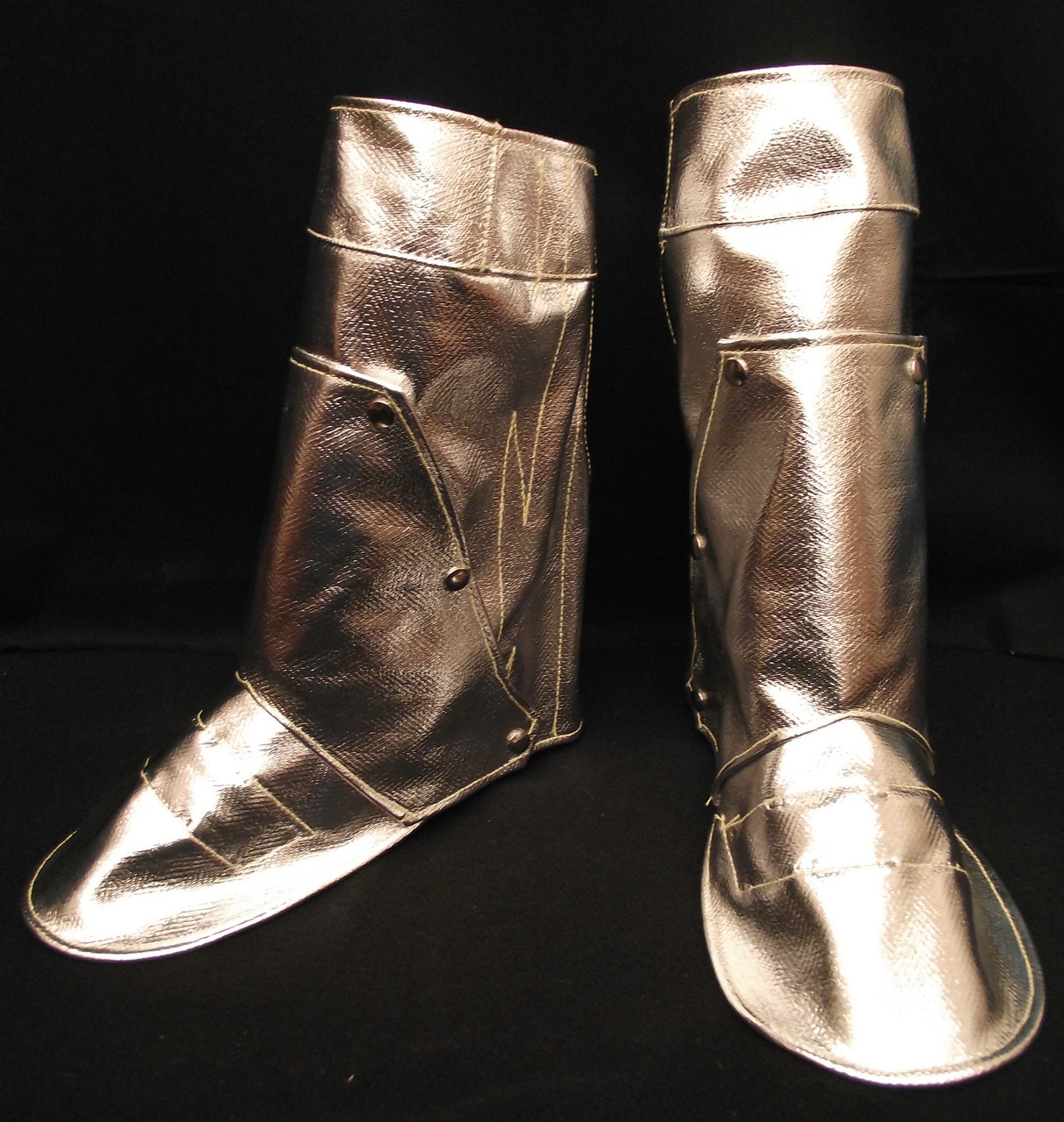 Aluminized Carbon Kevlar®16" Legging Spats with Optional Built In Steel ...